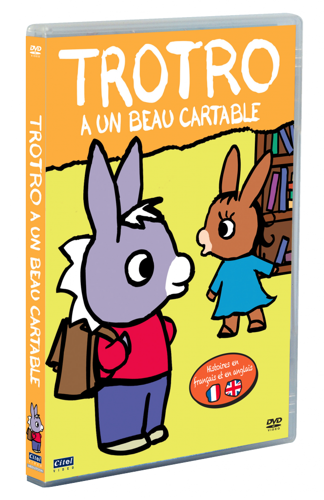 Trotro - Trotro a un beau cartable - DVD