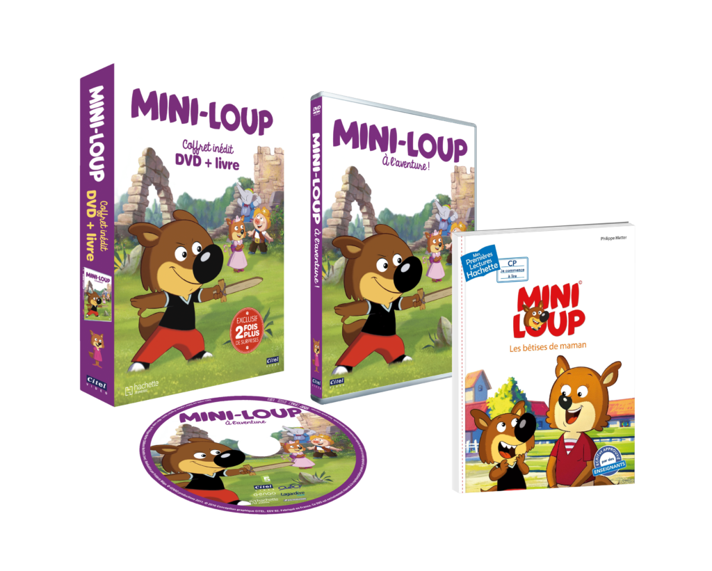 Mini Loup - coffret DVD + livre