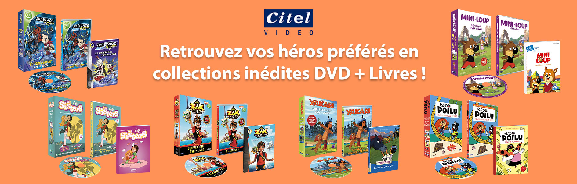 Citel Video - Accueil - Le meilleur de l'animation en DVD