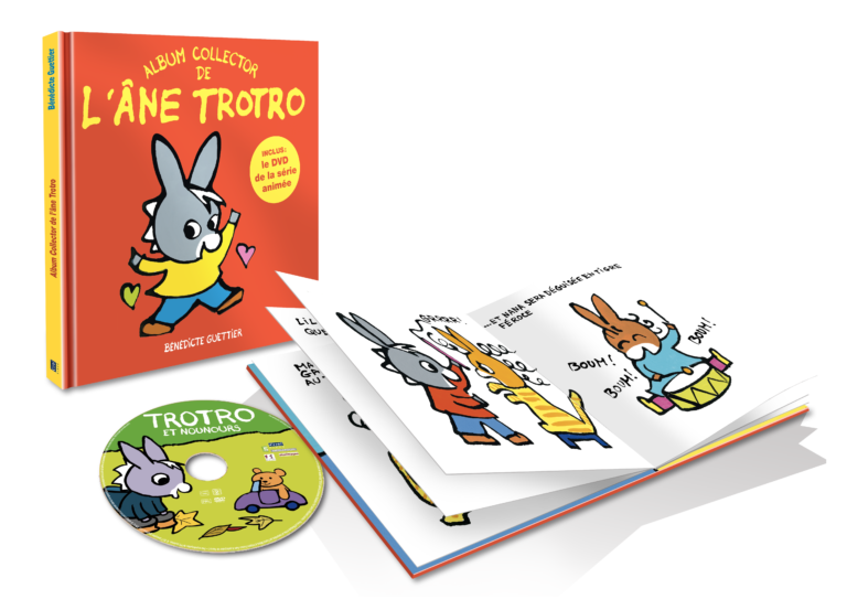 Trotro : album collector Livre + DVD | Citel vidéo