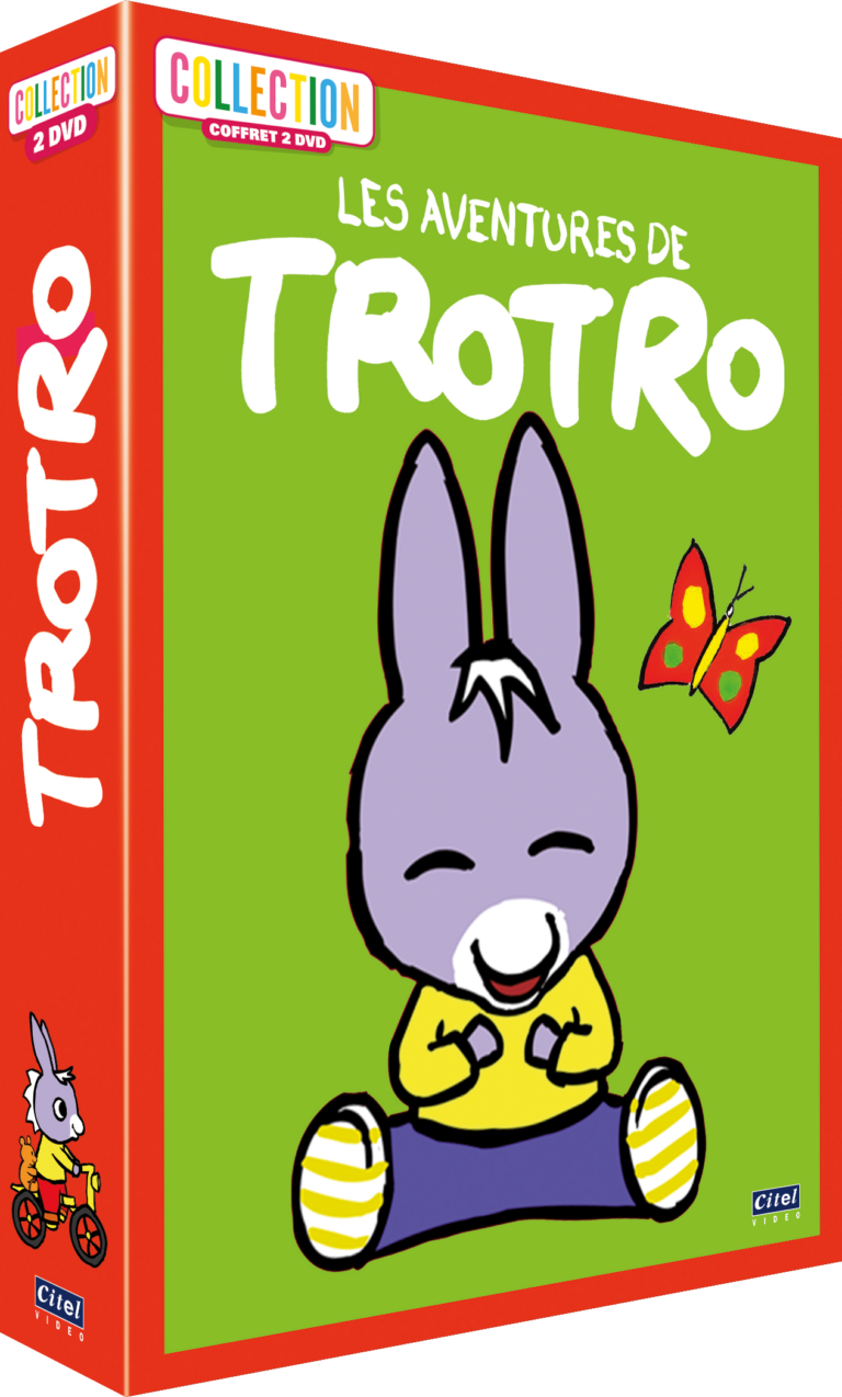 Trotro - Les aventures de Trotro Coffret 2 DVD | Citel vidéo